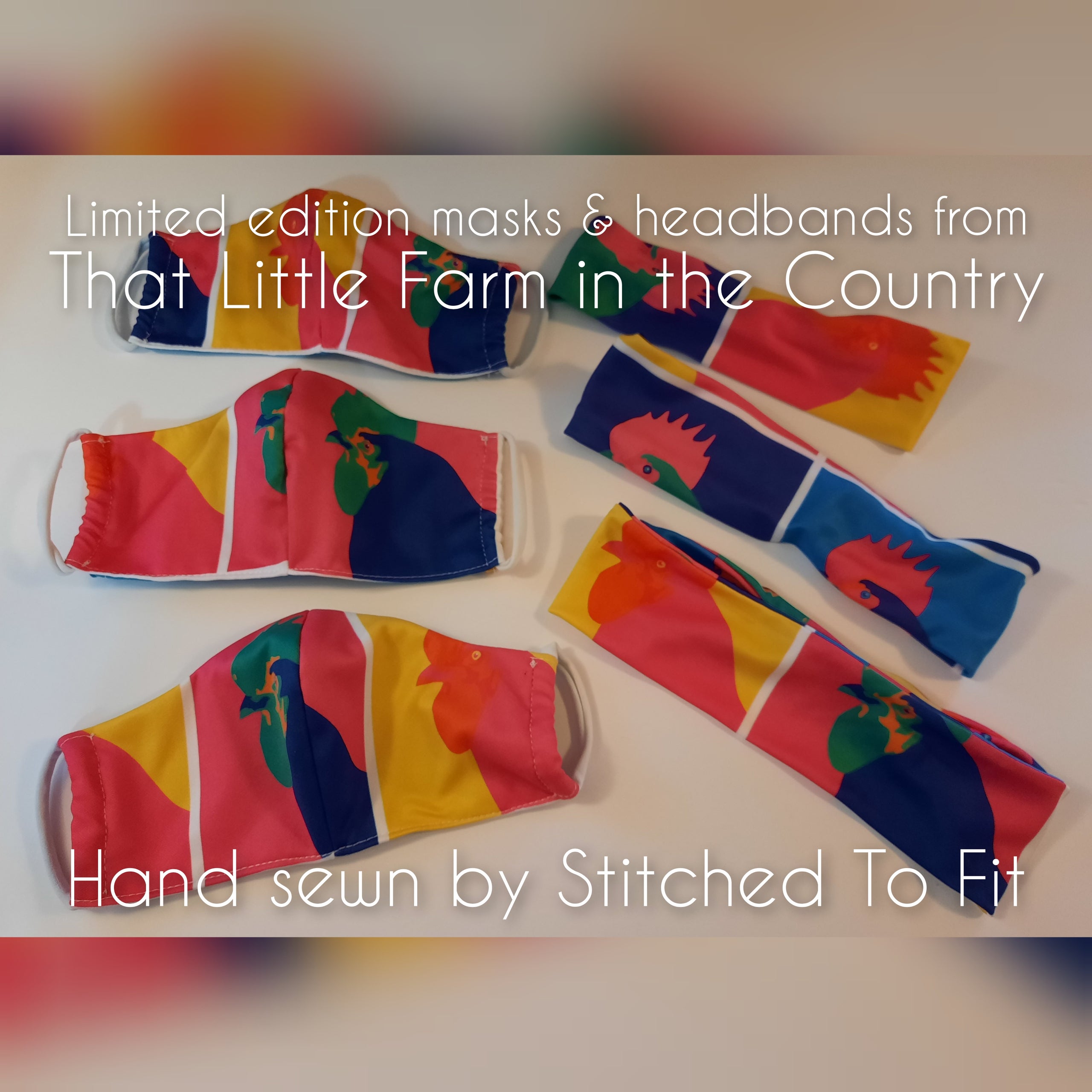 POP Chicken Face Mask | That Little Farm in the Country